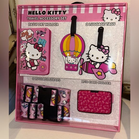Hello Kitty | Accessories | Nib Hello Kitty Sanrio Travel Accessories ...